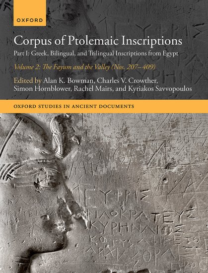 Corpus of Ptolemaic Inscriptions Part I: Greek, Bilingual, and ...